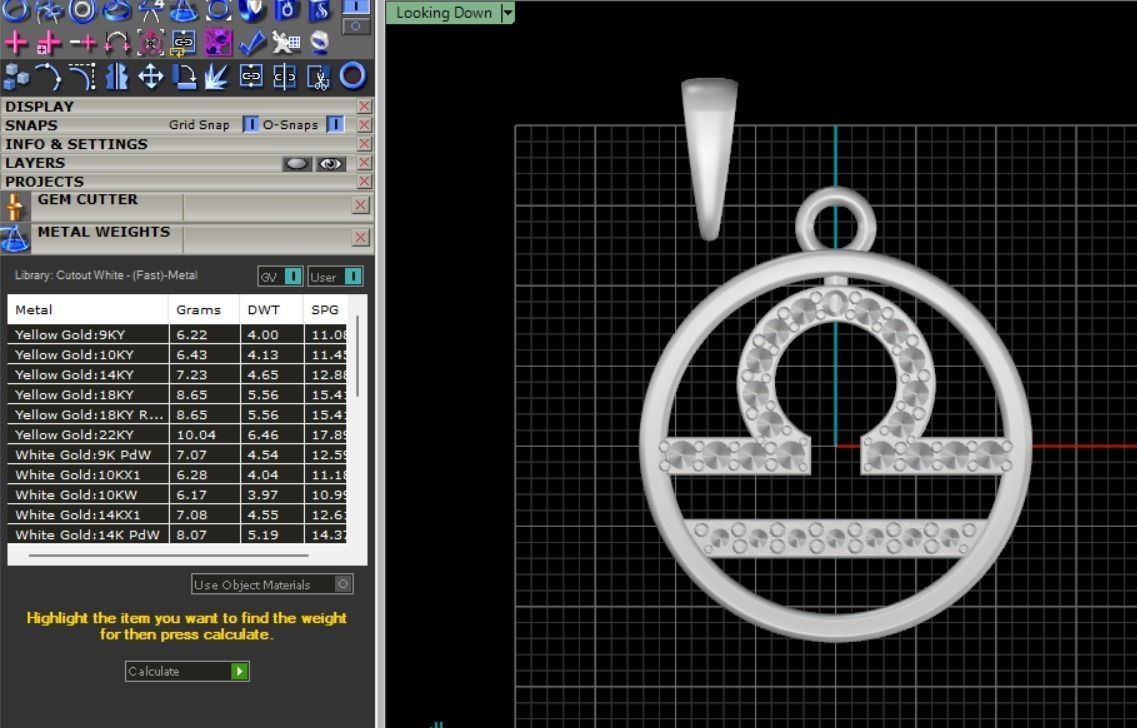 17 Zodiac Signs Libra 3D model 3D printable | CGTrader