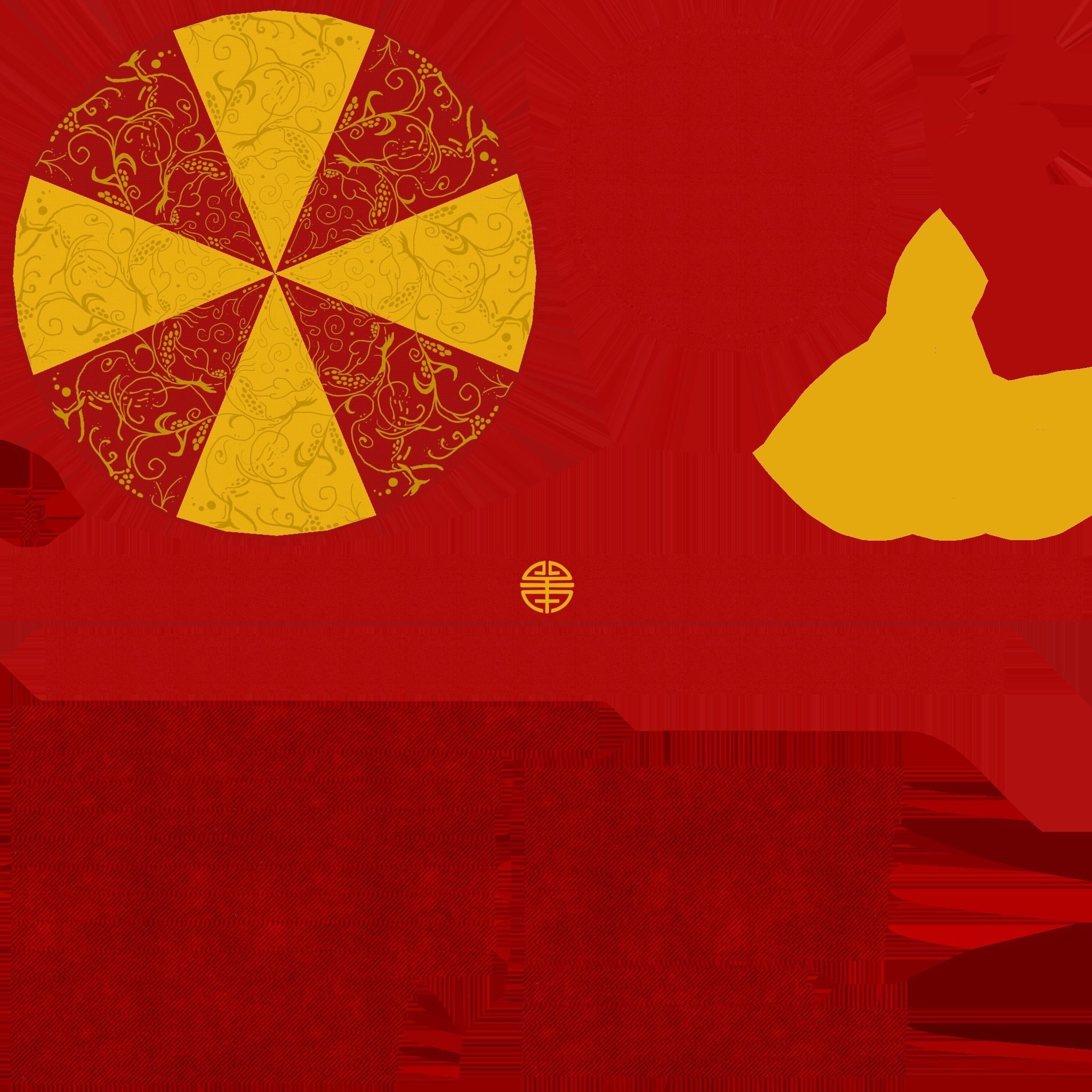 3D model Chinese Traditional Hat A07 Red Yellow - Character Design VR ...