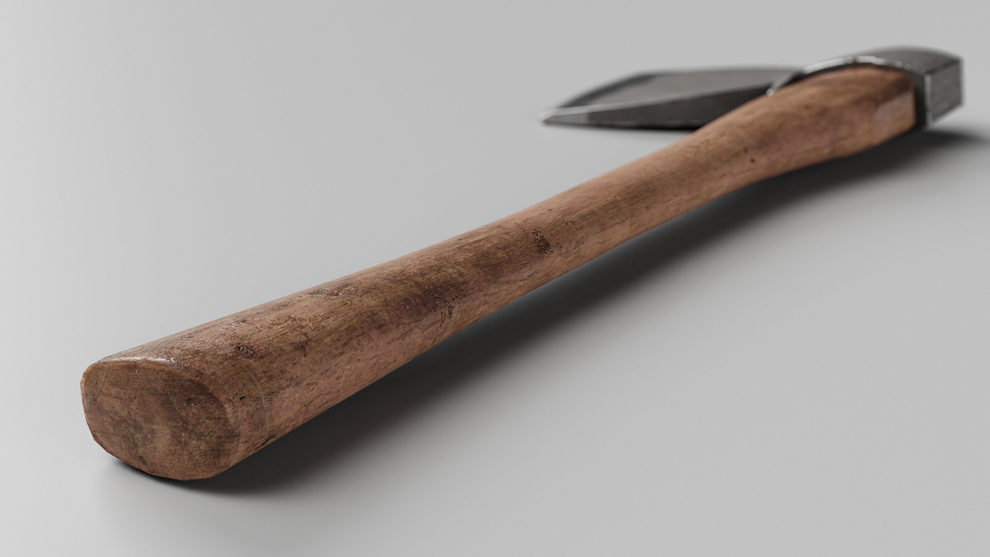 Game Ready Axe Low-poly 3D model realism 3D model | CGTrader