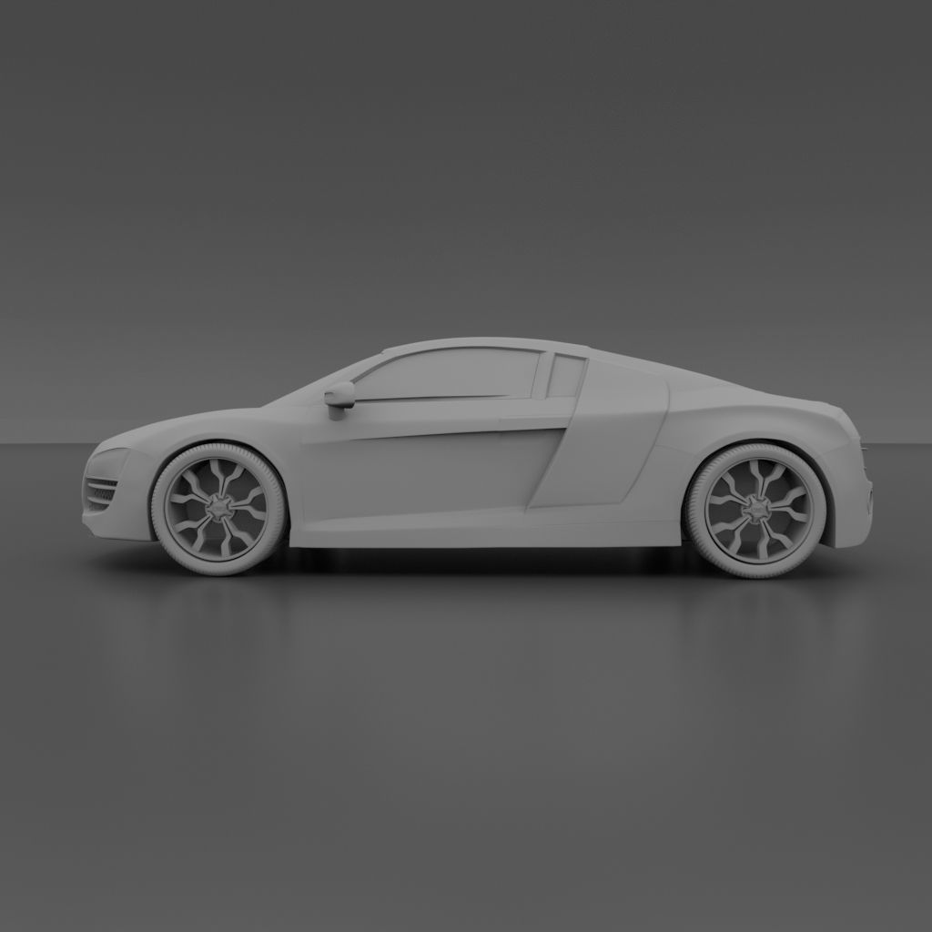 3D model Audio R8 model VR / AR / low-poly | CGTrader