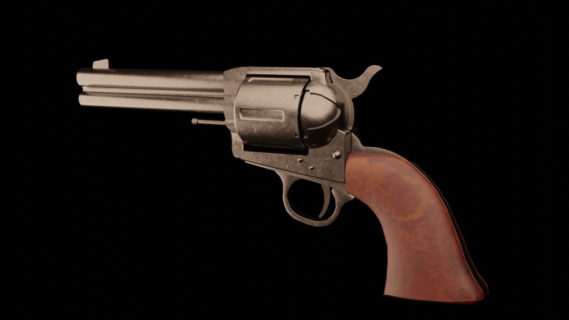 3D model Remington Model 1890 VR / AR / low-poly | CGTrader