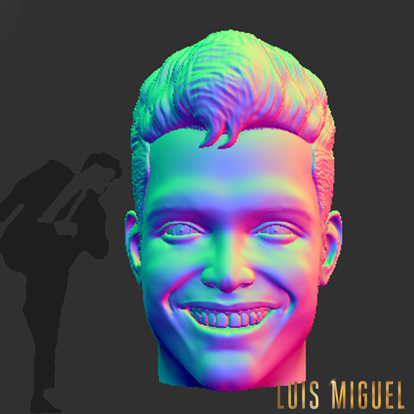 Luis Miguel 3D model | CGTrader