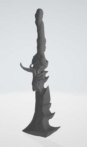 Beast Monarch Daggers Solo Leveling 3D model 3D printable | CGTrader