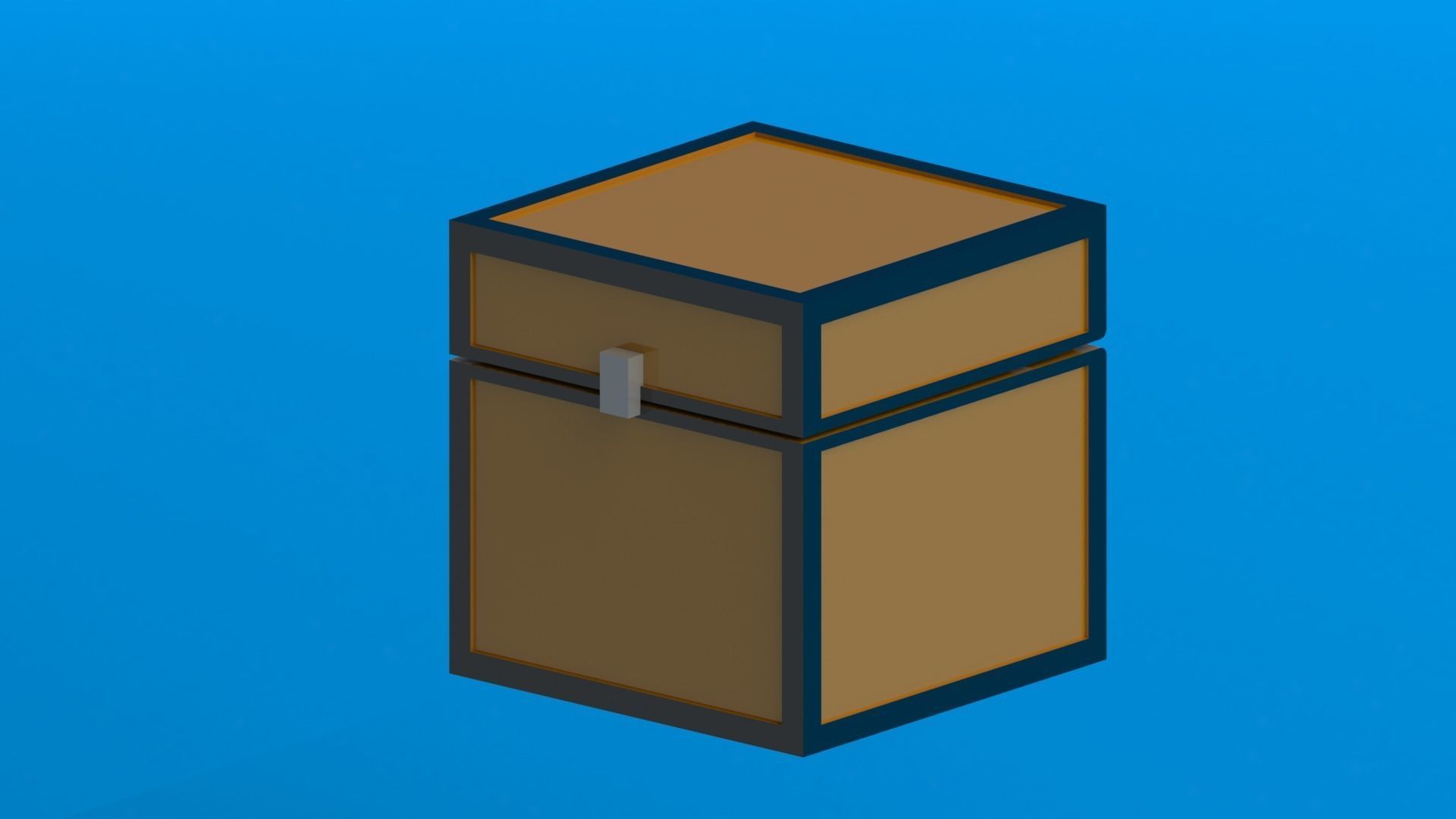Minecraft Chest 3D model 3D printable | CGTrader