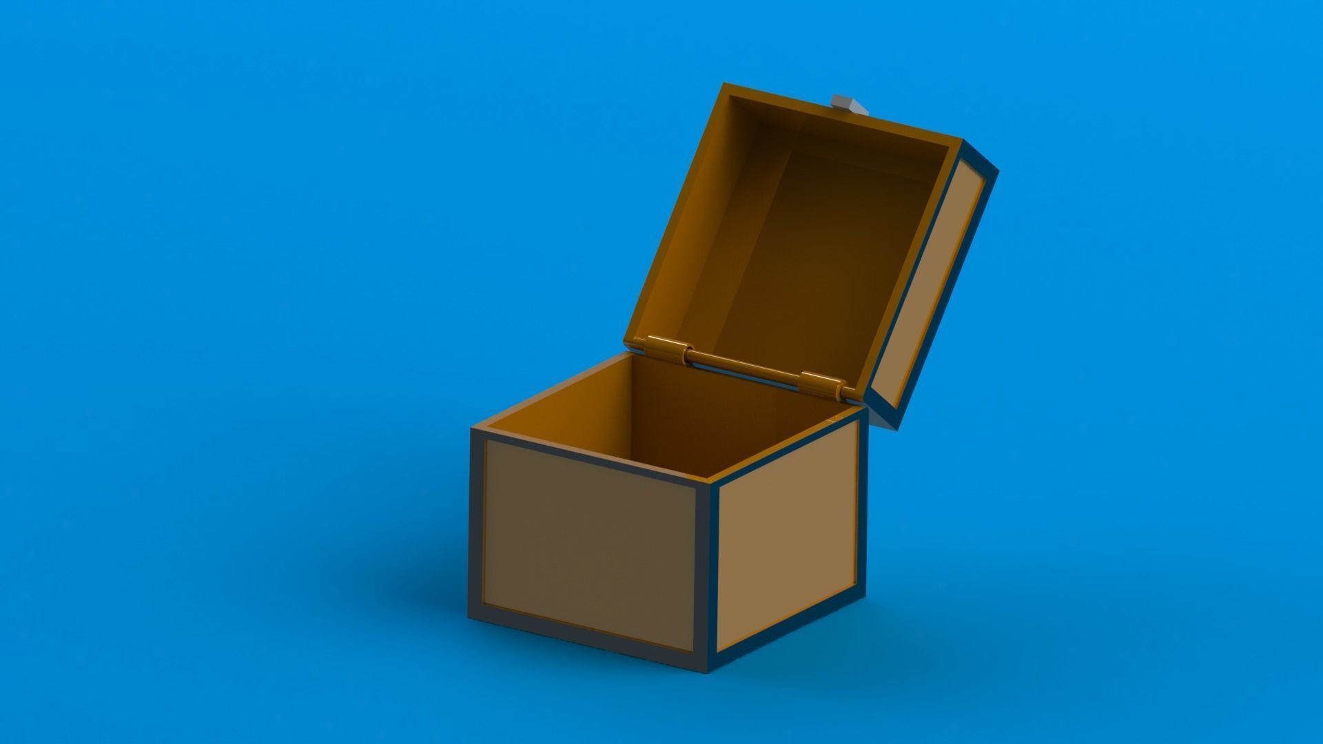 Minecraft Chest 3d Model 3d Printable Cgtrader