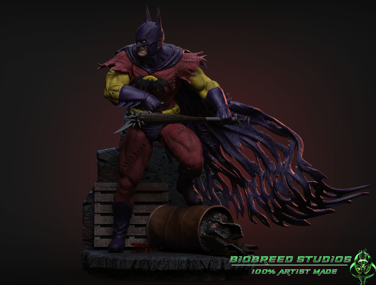 Batman Zur-En-Arrh 3D model 3D printable | CGTrader