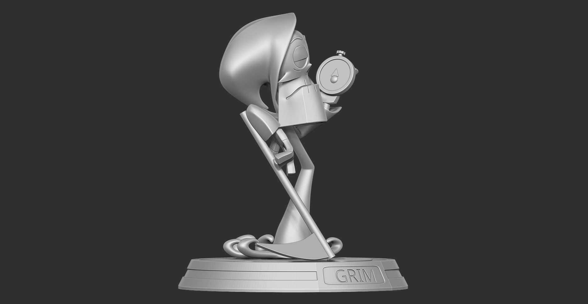 Grim Reaper - Cartoon Network 3D model 3D printable | CGTrader