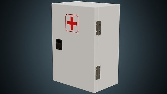 3D model Medical Box 1 Basic VR / AR / low-poly | CGTrader