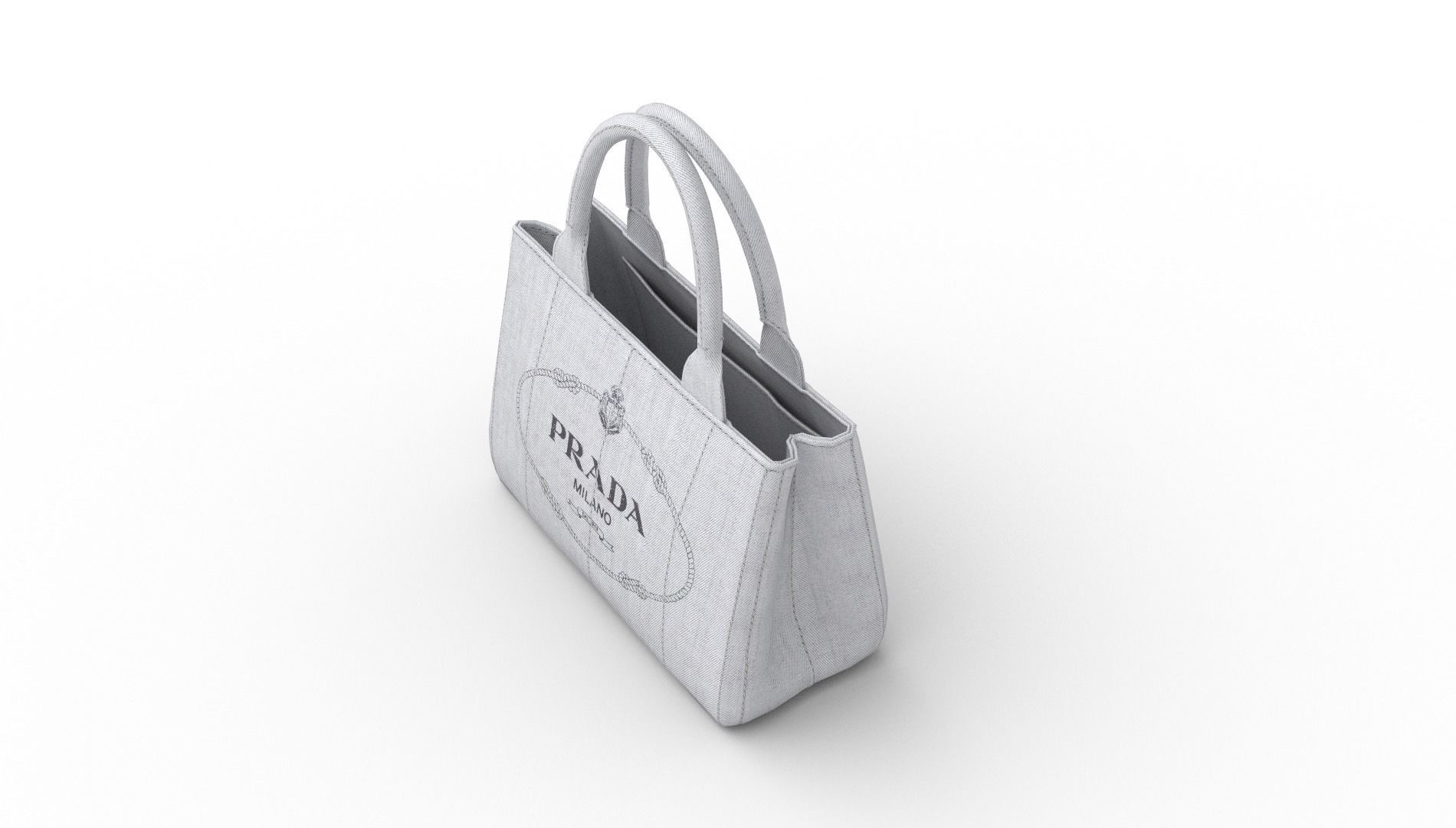 3D model handbag- Prada VR / AR / low-poly | CGTrader
