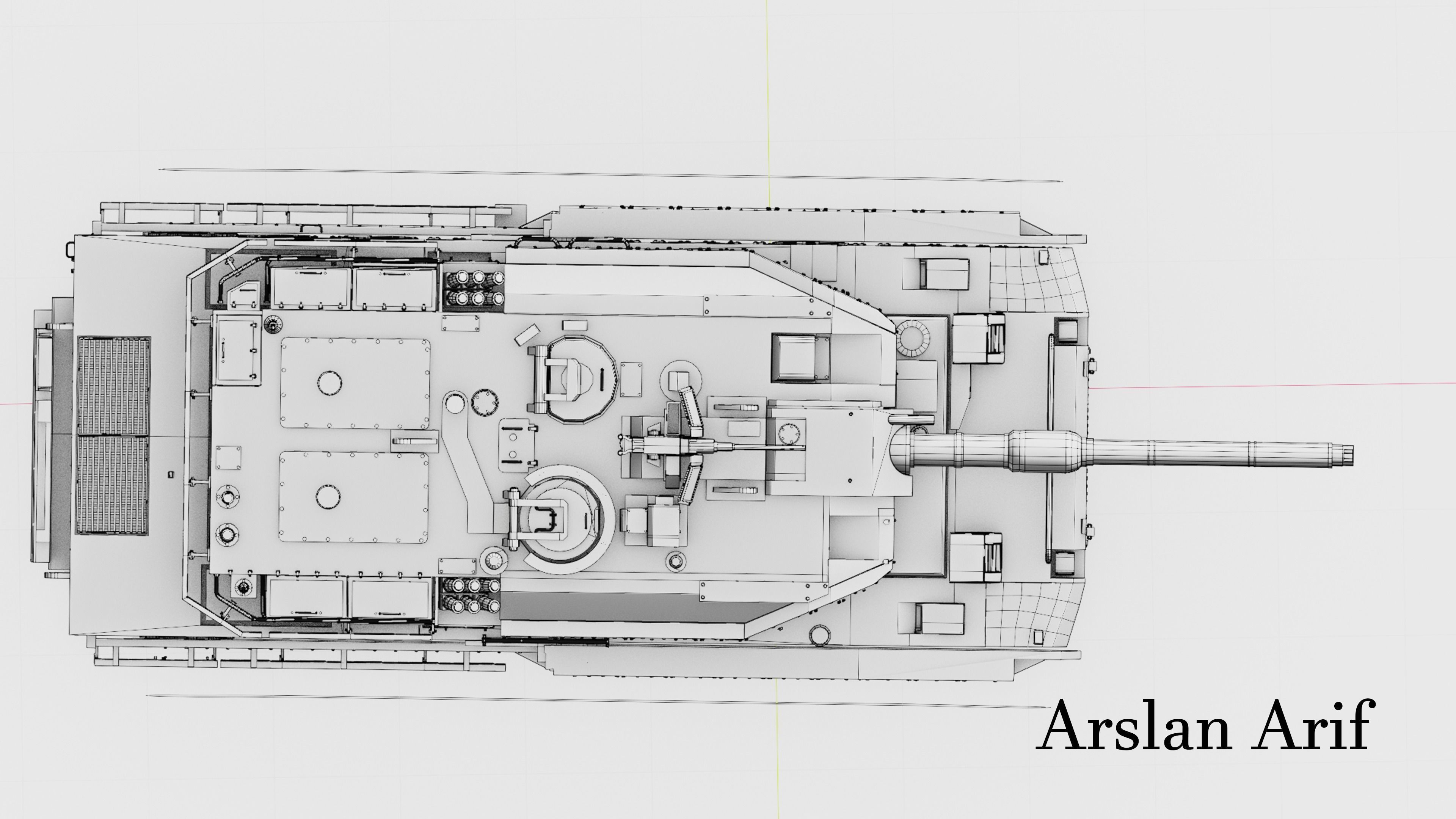 3D model Tank War Zone Machine Tank VR / AR / low-poly | CGTrader