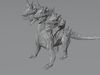 Hydra Water dragon monster Sea Mythical Giant serpent Rigged free VR ...