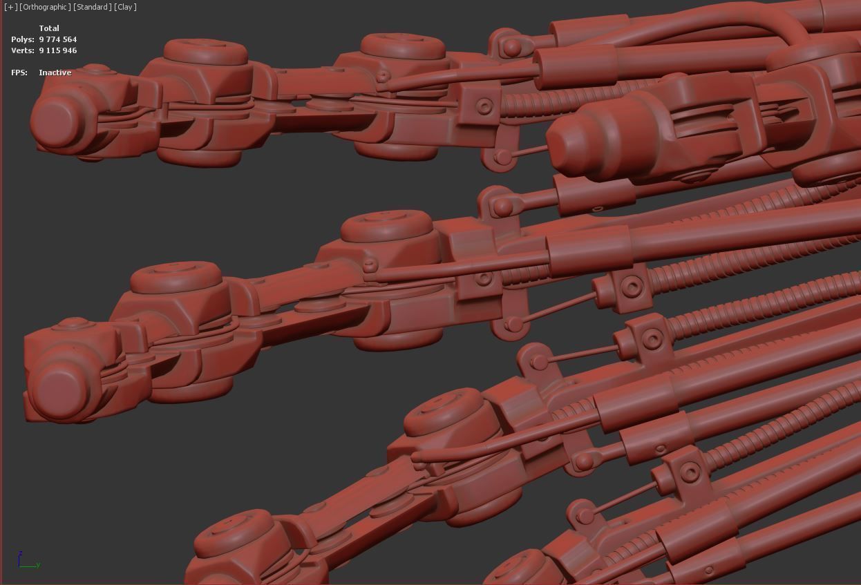 Terminator T-800 Endoskeleton Rekvizit T1 V2 3D model 3D printable ...