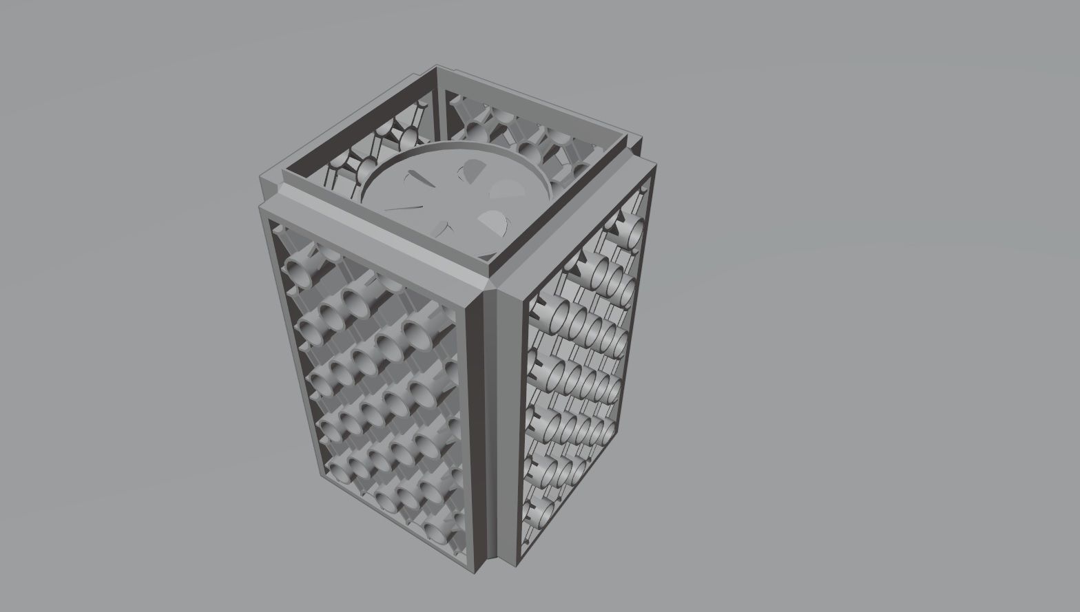 Old yellow lamp in rectangular shape free VR / AR / low-poly 3D model ...
