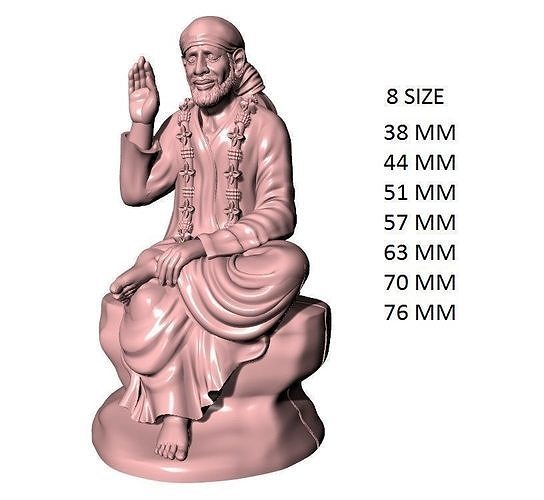 Shirdi Sai Baba 3d
