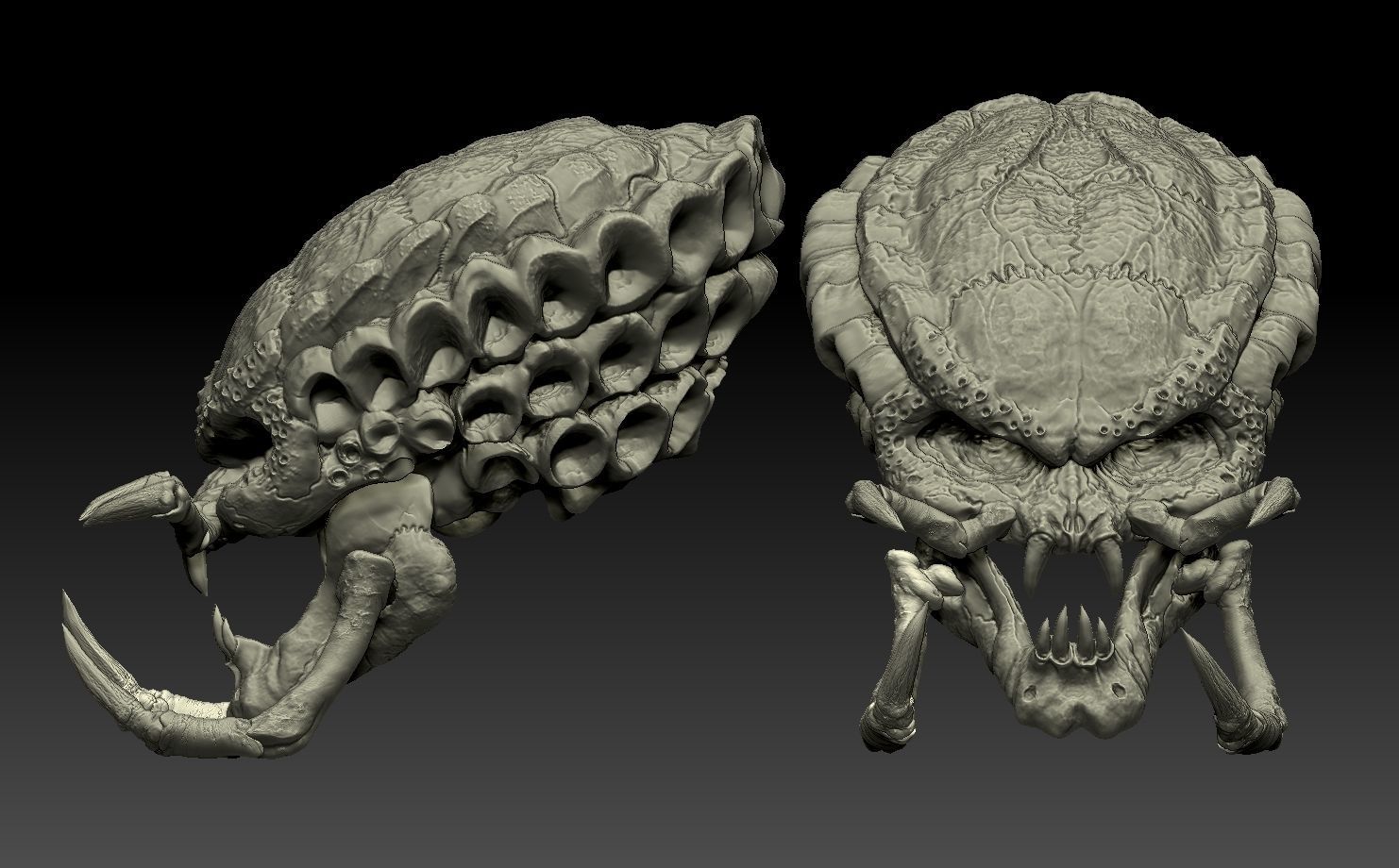 predator skull yautja prey 3D model 3D printable | CGTrader