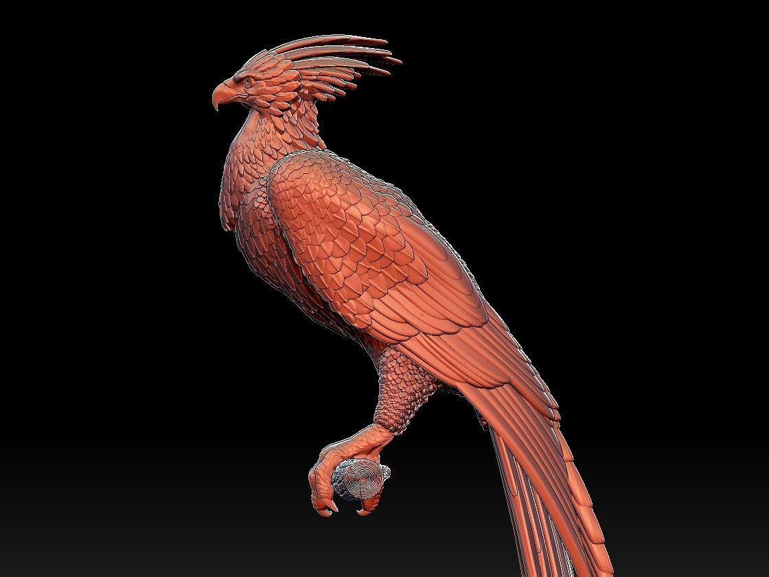 phoenix 3D model 3D printable | CGTrader