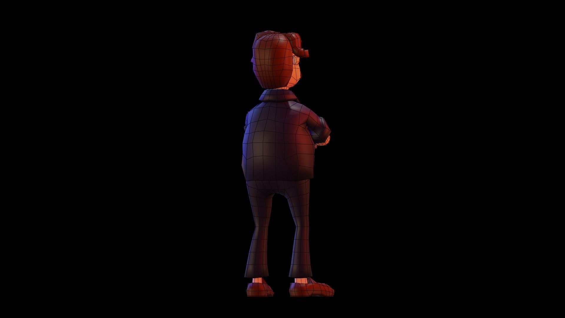 3D model Man - Low Poly Character VR / AR / low-poly | CGTrader