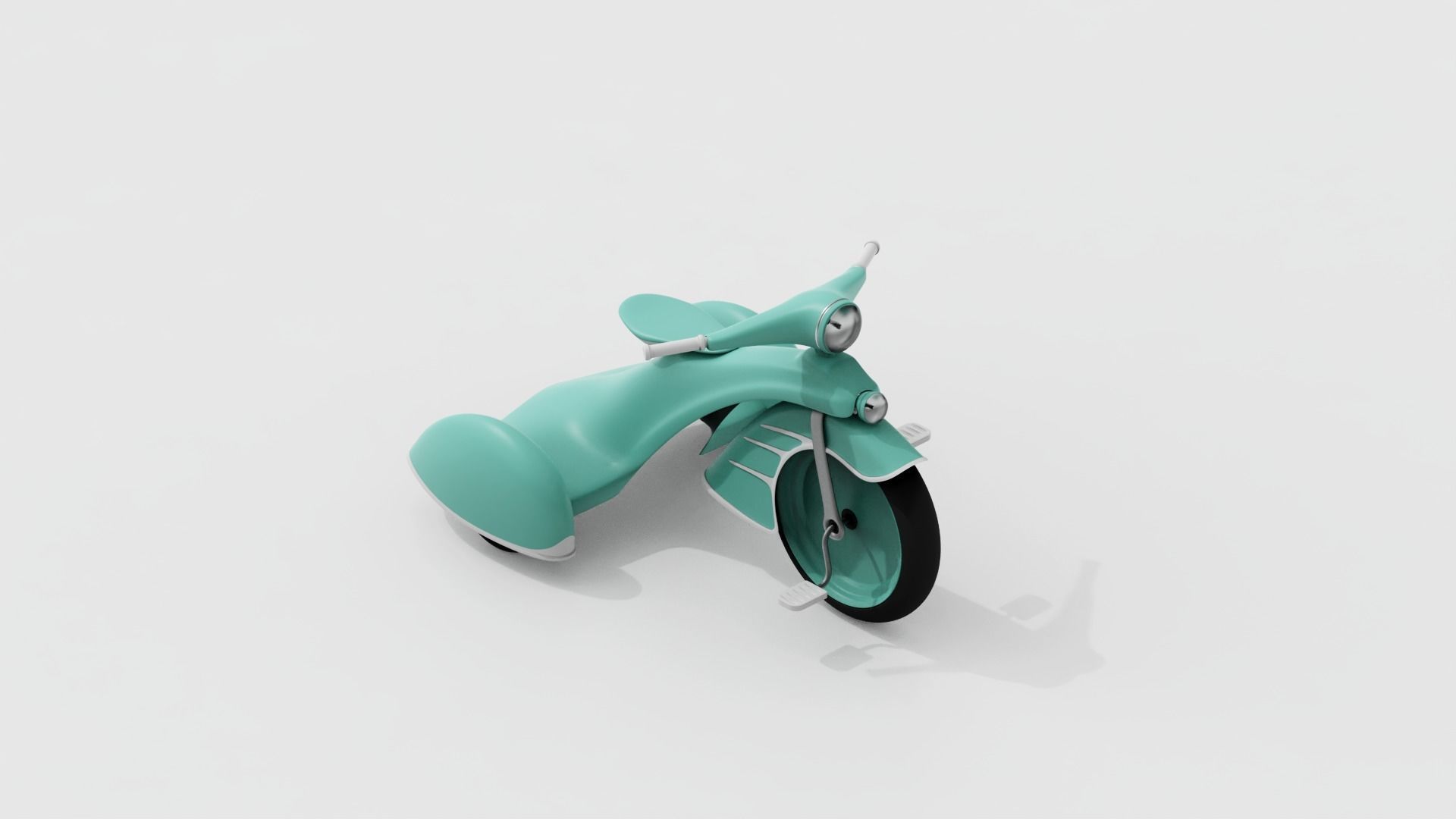 High Poly Tricycle Model 3D model | CGTrader
