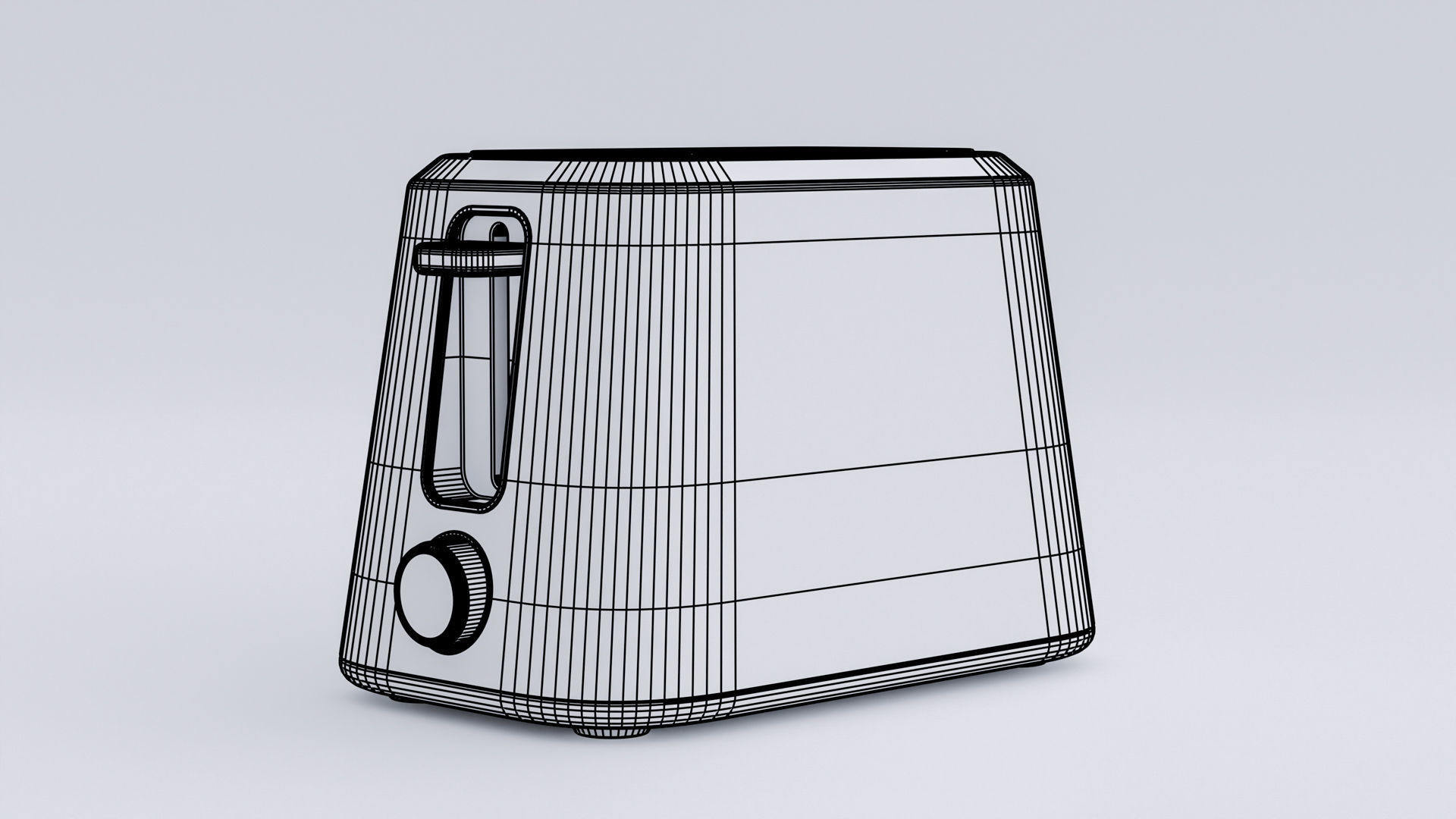3D model Modern toaster concept VR / AR / low-poly | CGTrader