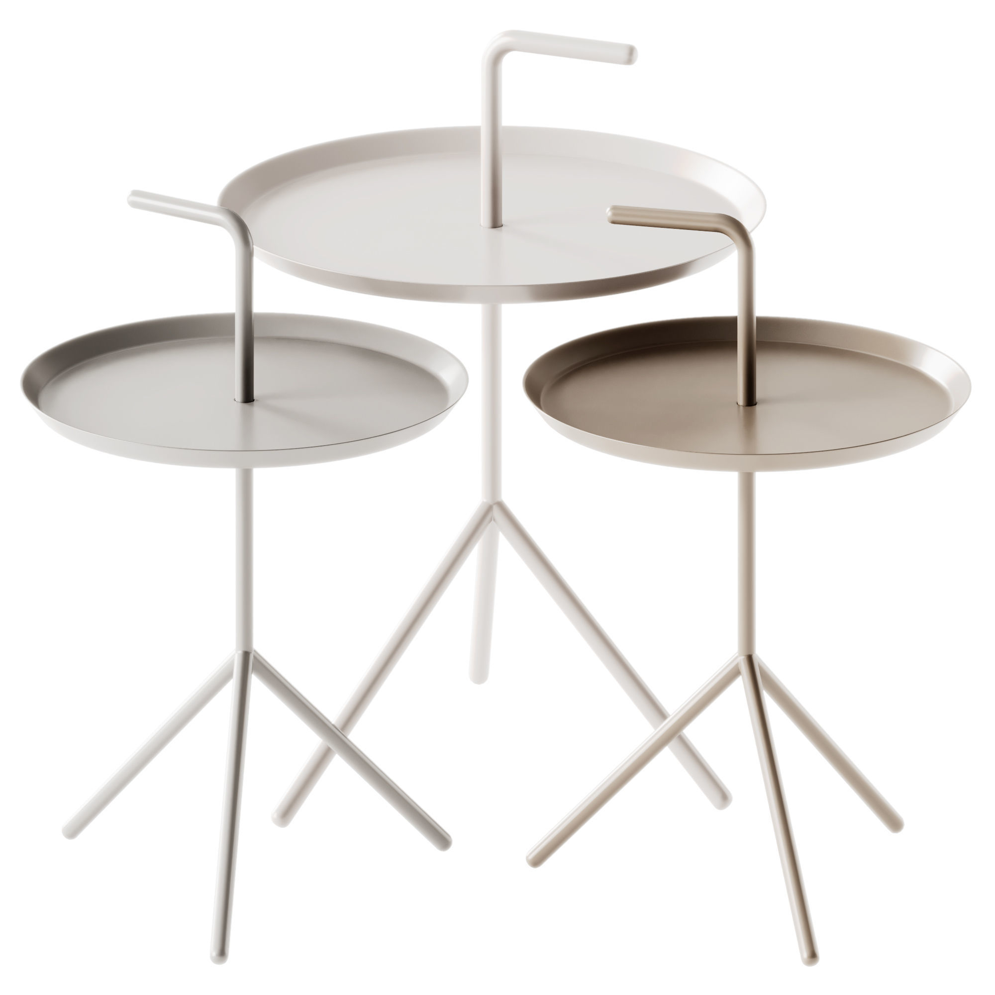 Hay DLM Side Tables 3D model | CGTrader