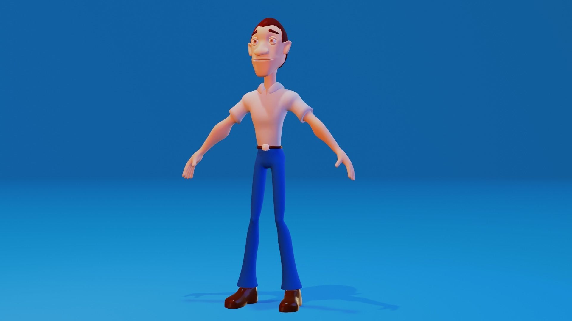 3D model Character Low Poly - Man - VR / AR / low-poly | CGTrader