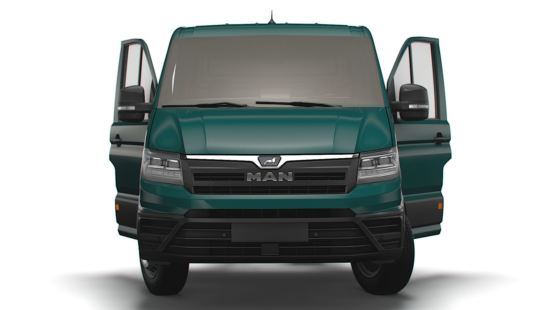MAN TGE Chassis SingleCab L1 HQInterior 2023 3D model | CGTrader
