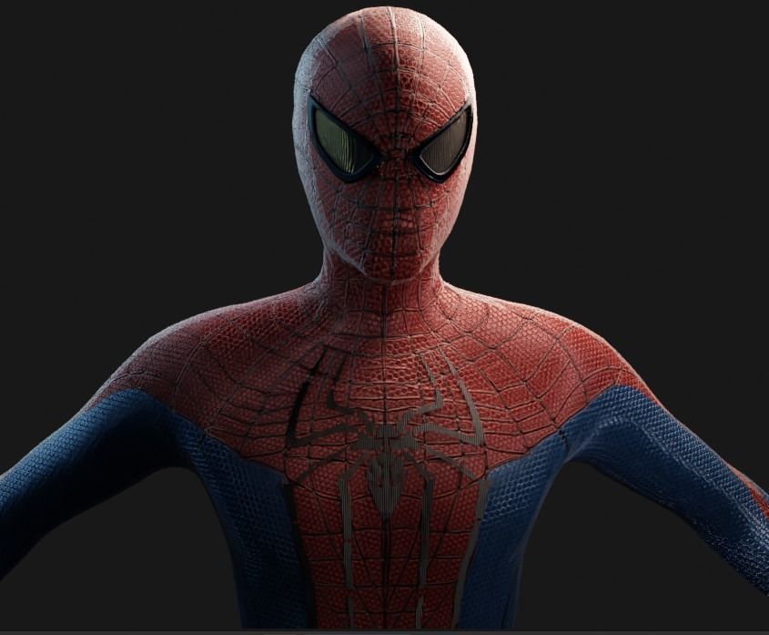 3D model The Amazing Spider-man 1 3D Model VR / AR / low-poly | CGTrader