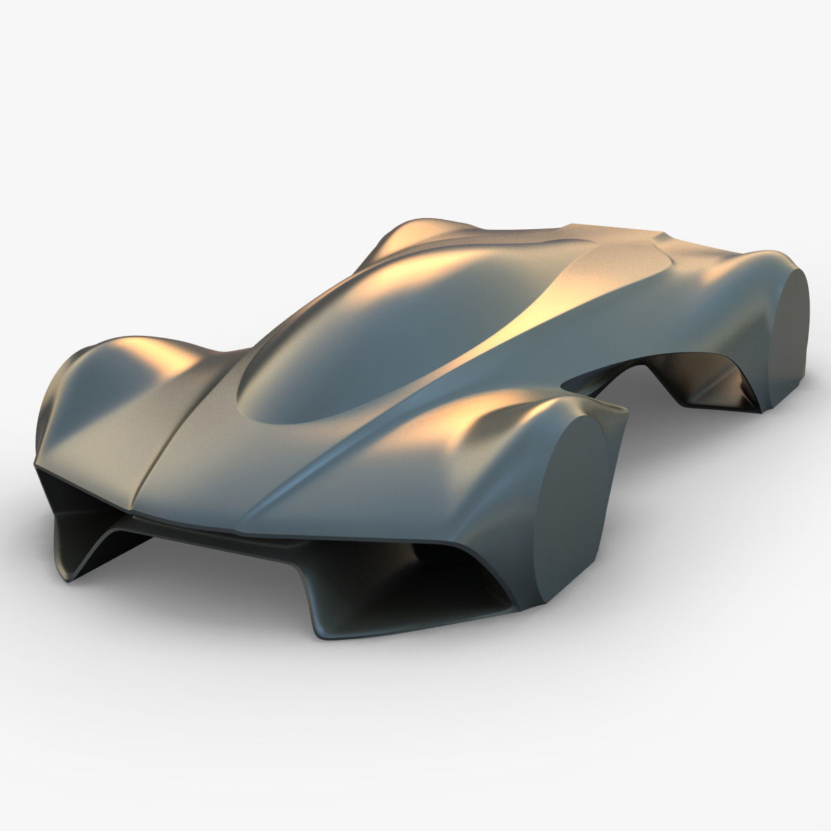 Hypercar I - basic body 3D model animated | CGTrader