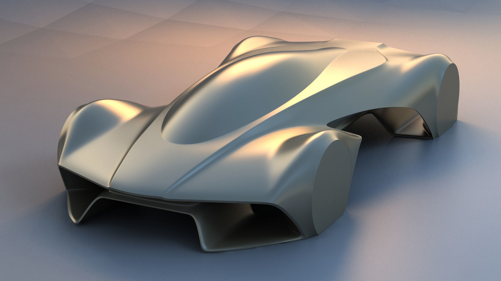 Hypercar Model 1 - basic 3D model animated | CGTrader