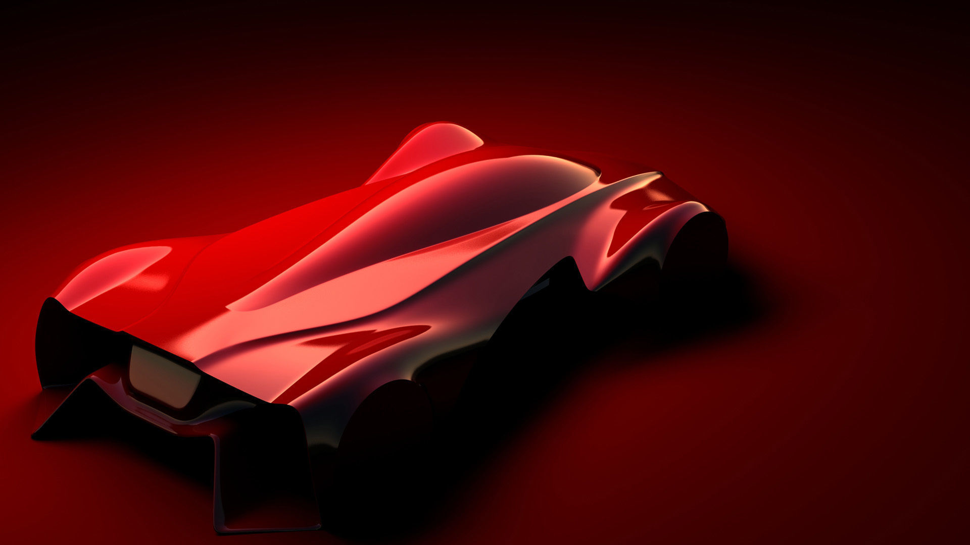 Hypercar I - basic body 3D model animated | CGTrader