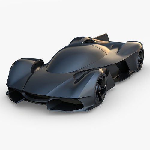 Hypercar II - basic body 3D model | CGTrader