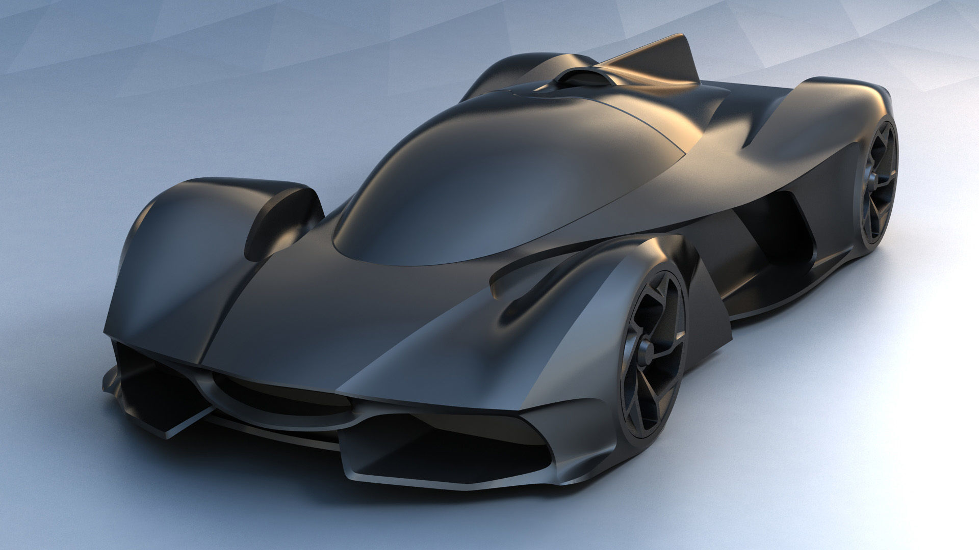 Hypercar Model 2 - basic 3D model | CGTrader
