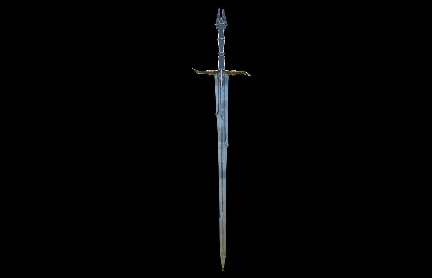 Sauron Sword lord of the rings 3D DIGITAL DOWNLOAD FILE 3D model 3D printable | CGTrader