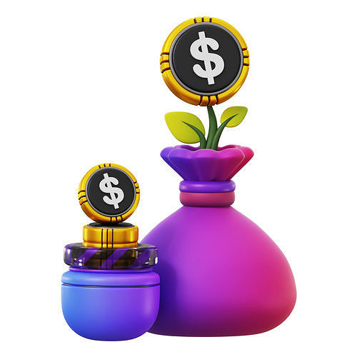 3D model Mutual Funds 3D Icon VR / AR / low-poly | CGTrader