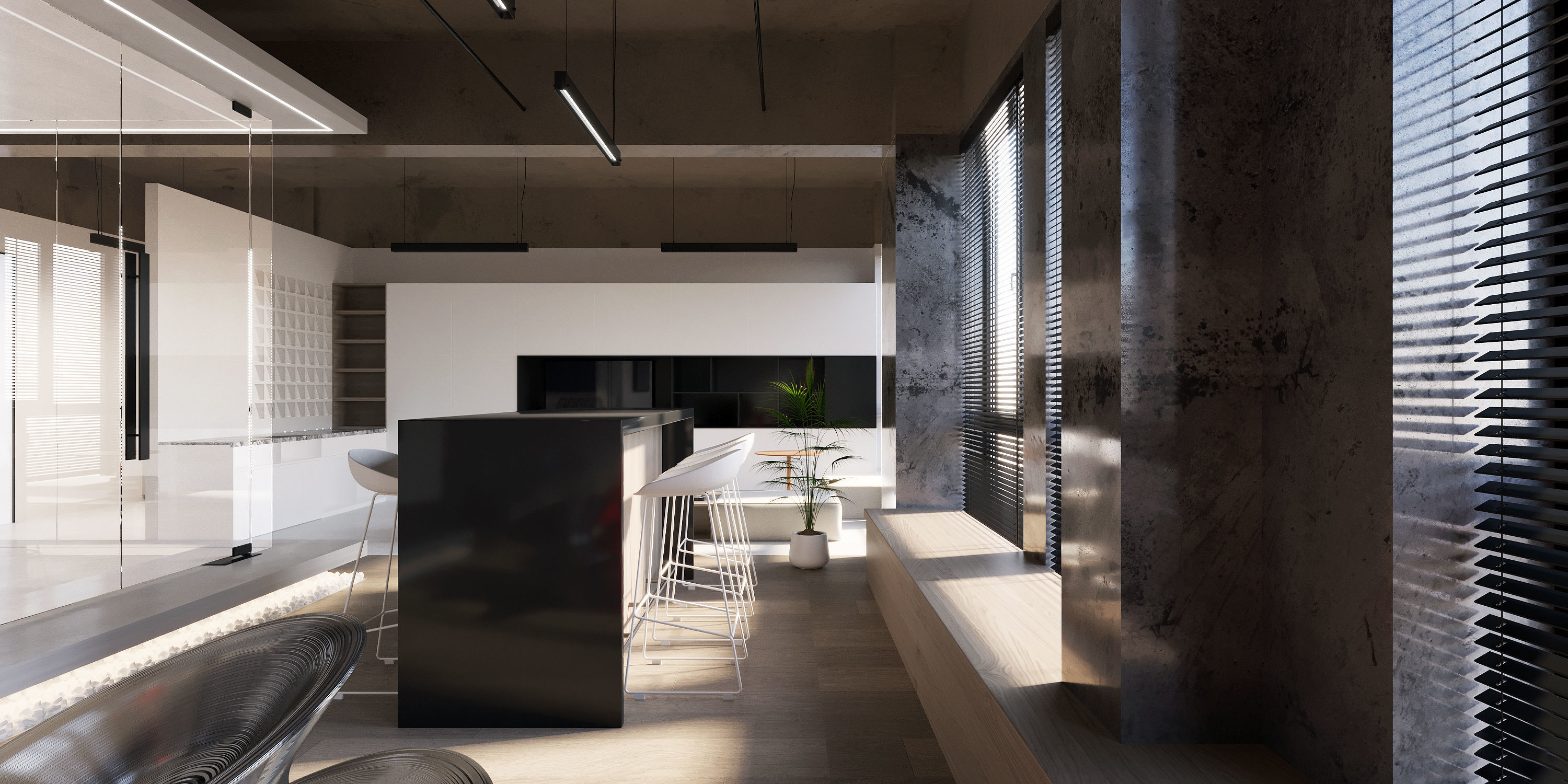 Modern Office Design 3D Model 3D model | CGTrader