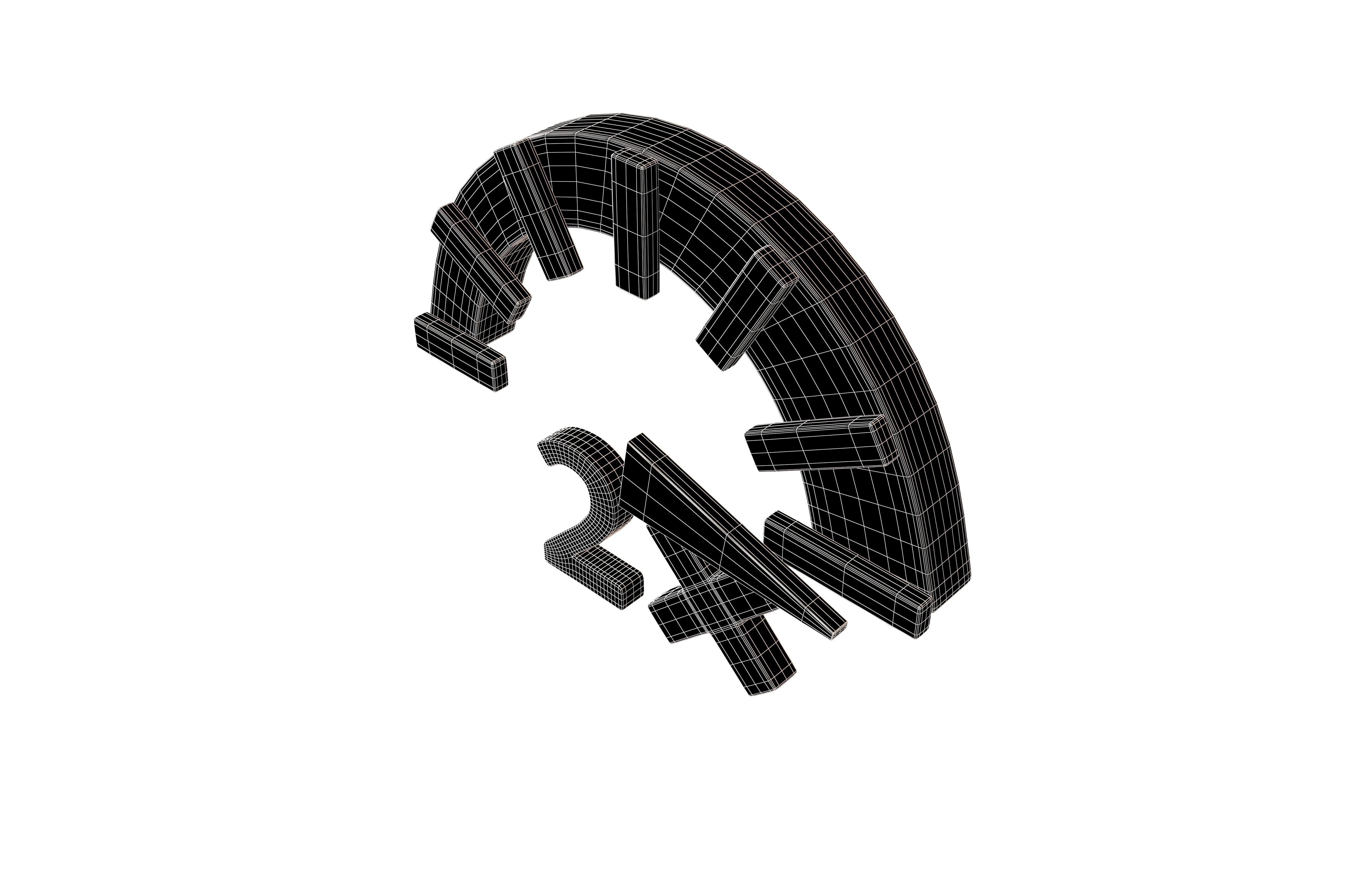 3D model Speed 2 Symbol v1 001 VR / AR / low-poly | CGTrader