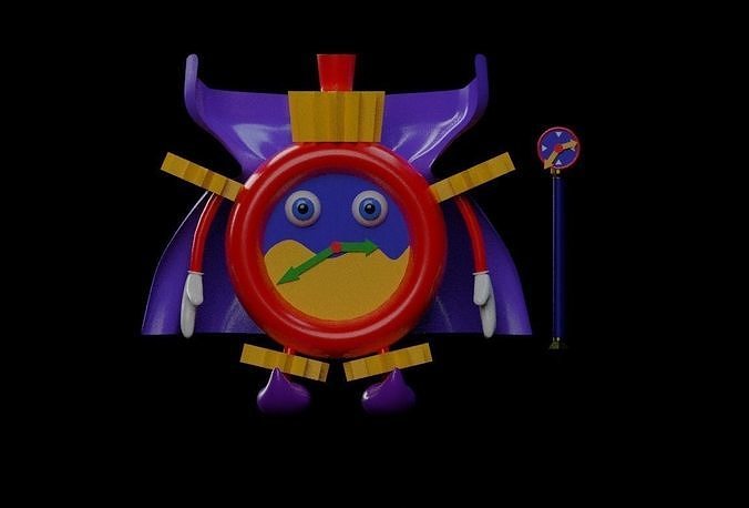 Time Wizard 3D model | CGTrader