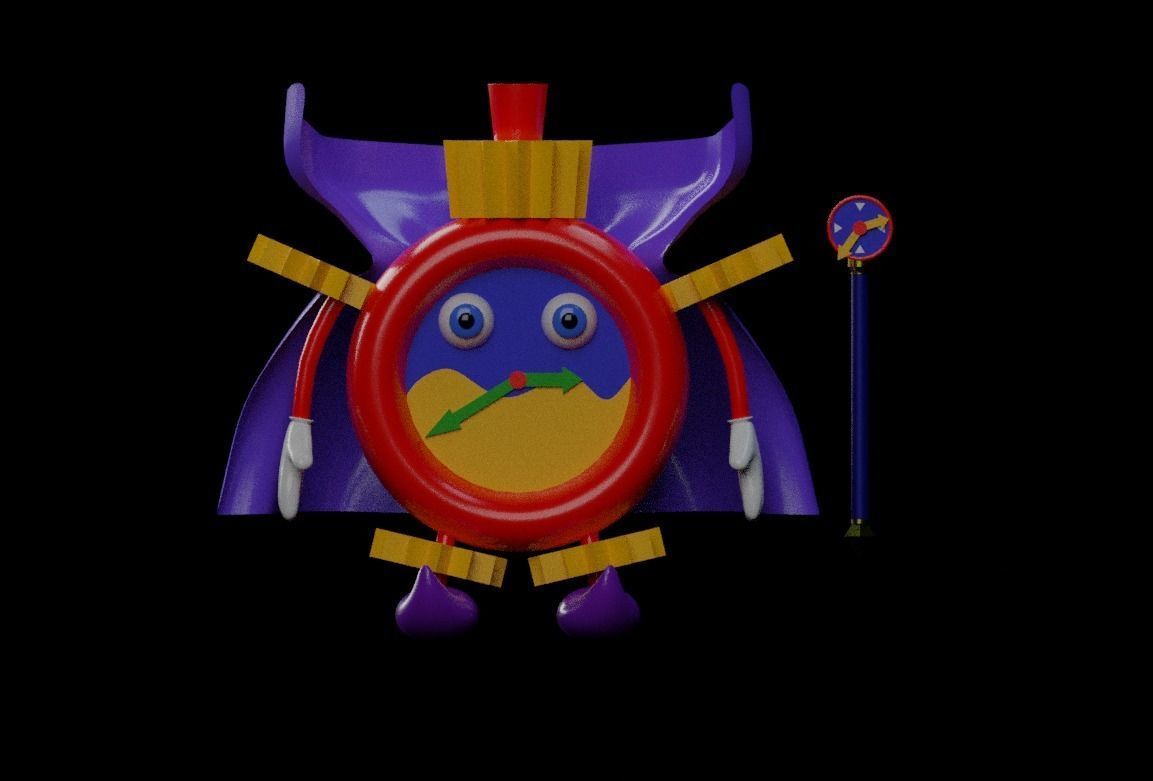 Time Wizard 3D model | CGTrader