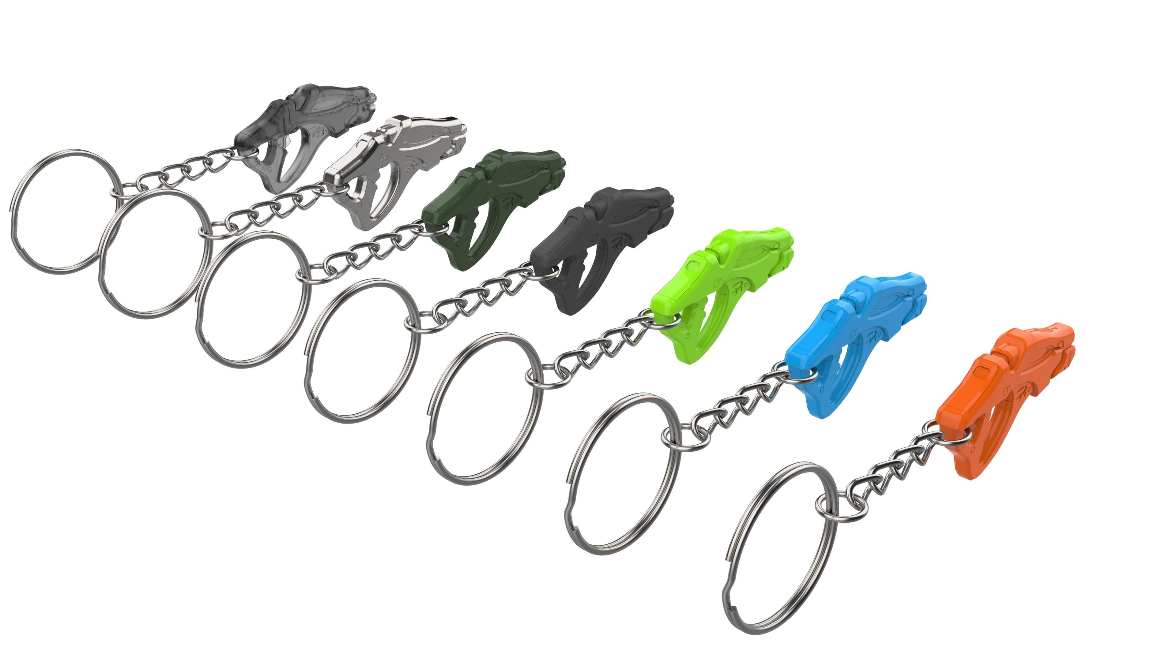 Keychain Scorpion Cannon Mass Effect Printable Stl 3d Model 3d 0072