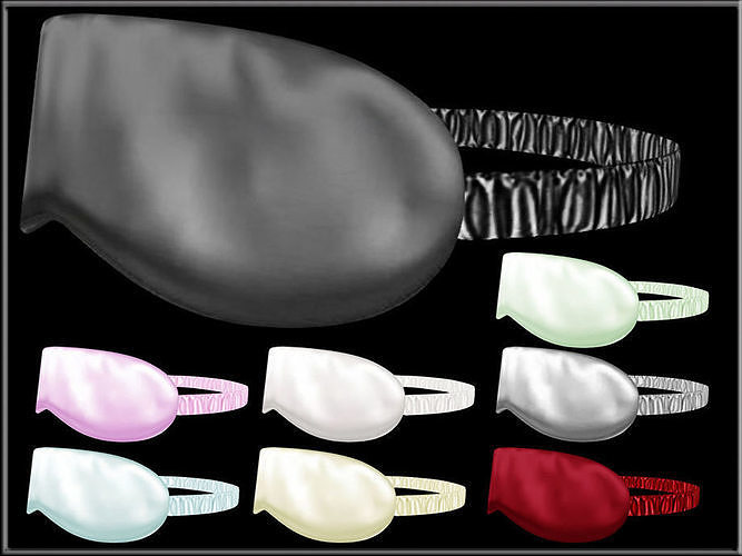 3D model Sleep Eye Mask VR / AR / low-poly | CGTrader