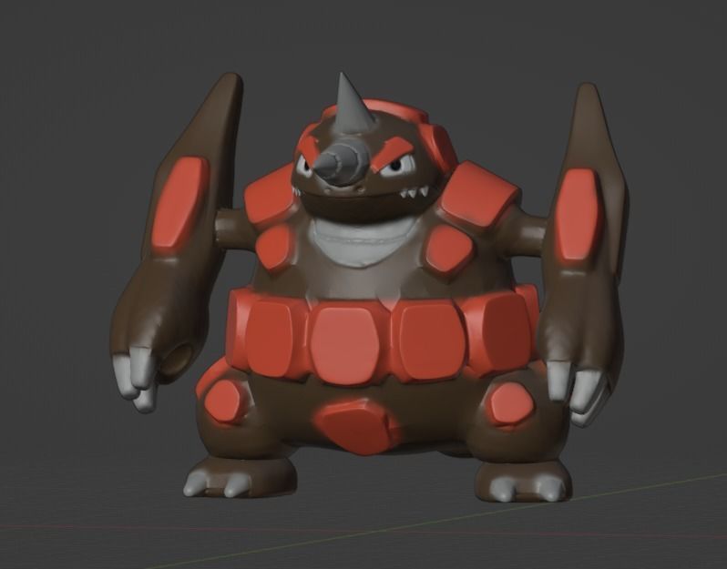 Rhyperior 3D model 3D printable | CGTrader