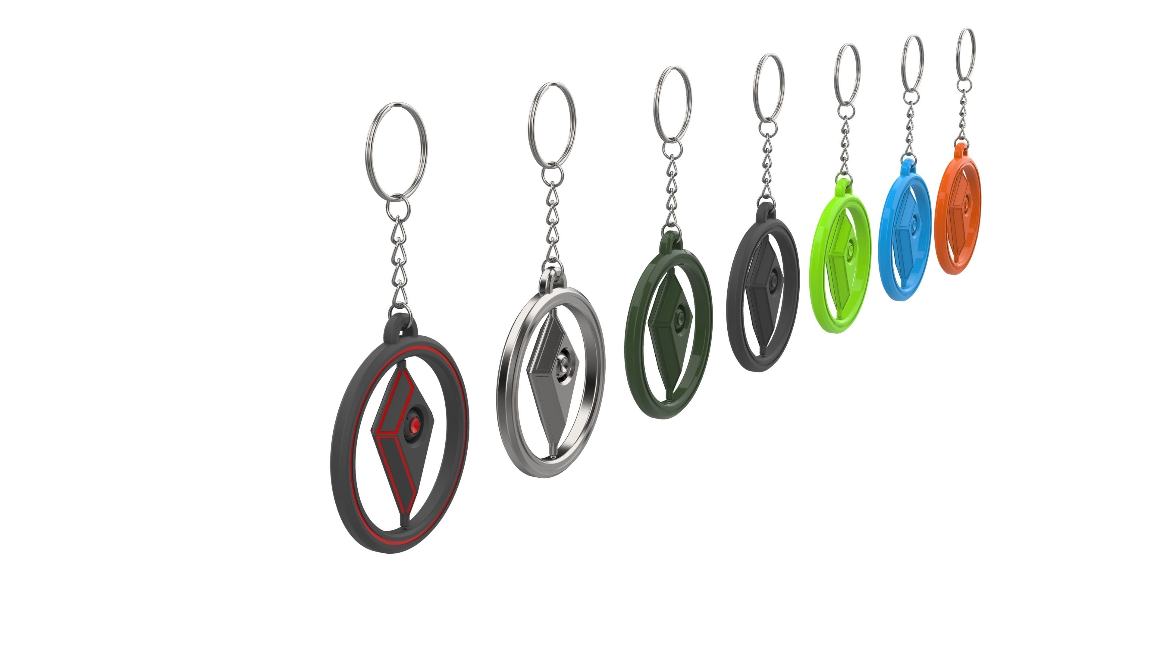 Keychain - Trinket - No Mans Skye - Printable model - STL 3D model 3D ...