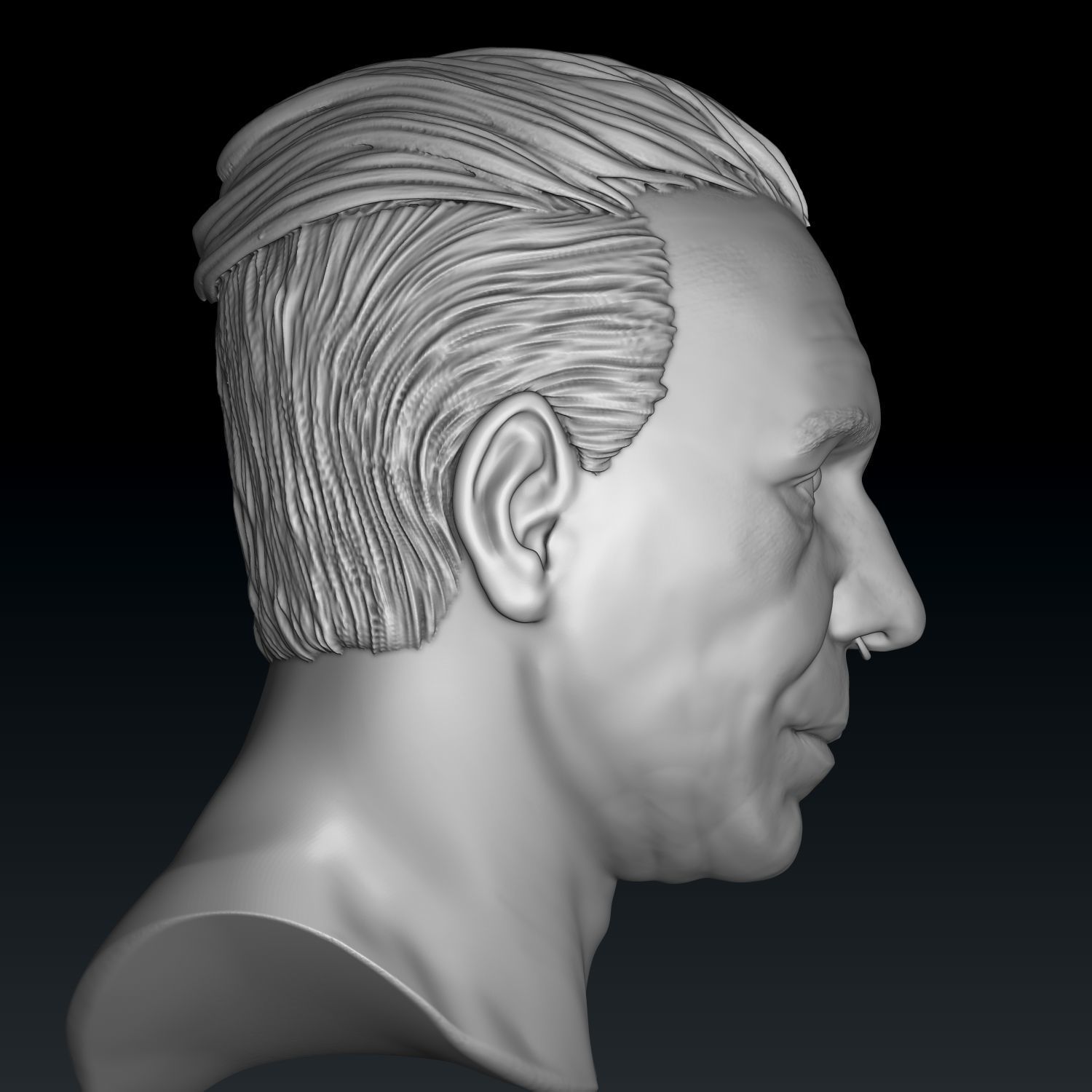 Till Lindemann Smile and Screaming Head model for 3D printing 3D model ...