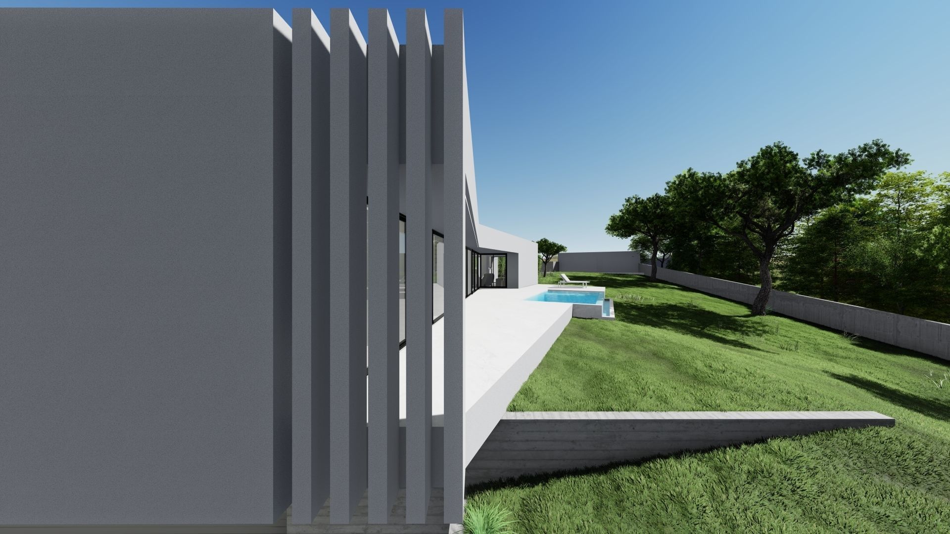 Minimalist and personal House 3D model | CGTrader