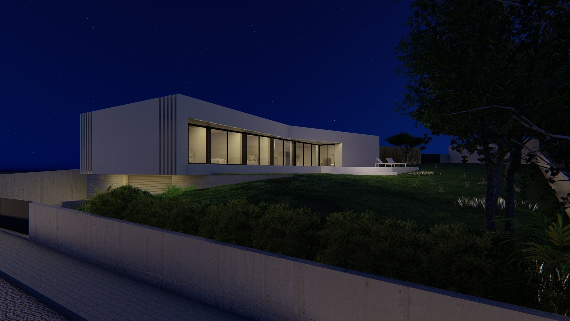 Minimalist and personal House 3D model | CGTrader