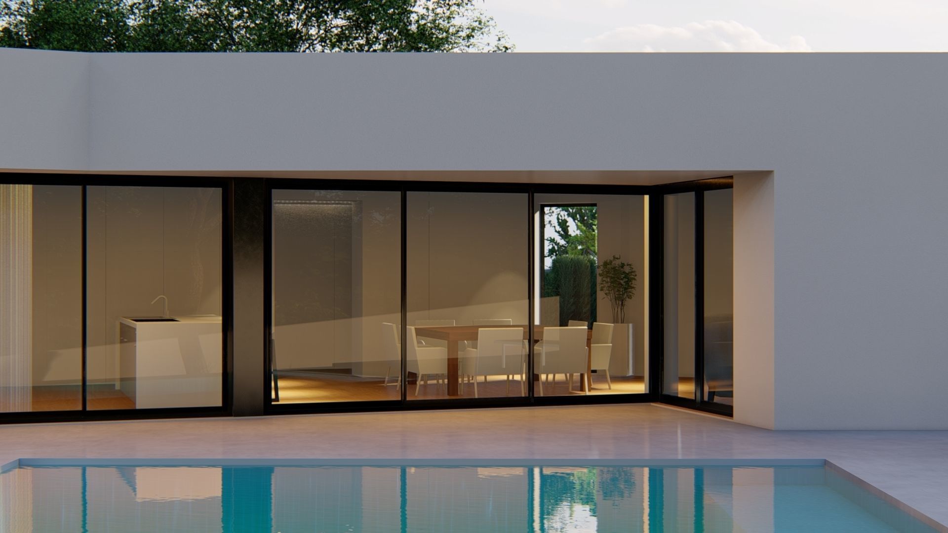 Minimalist and personal House 3D model | CGTrader