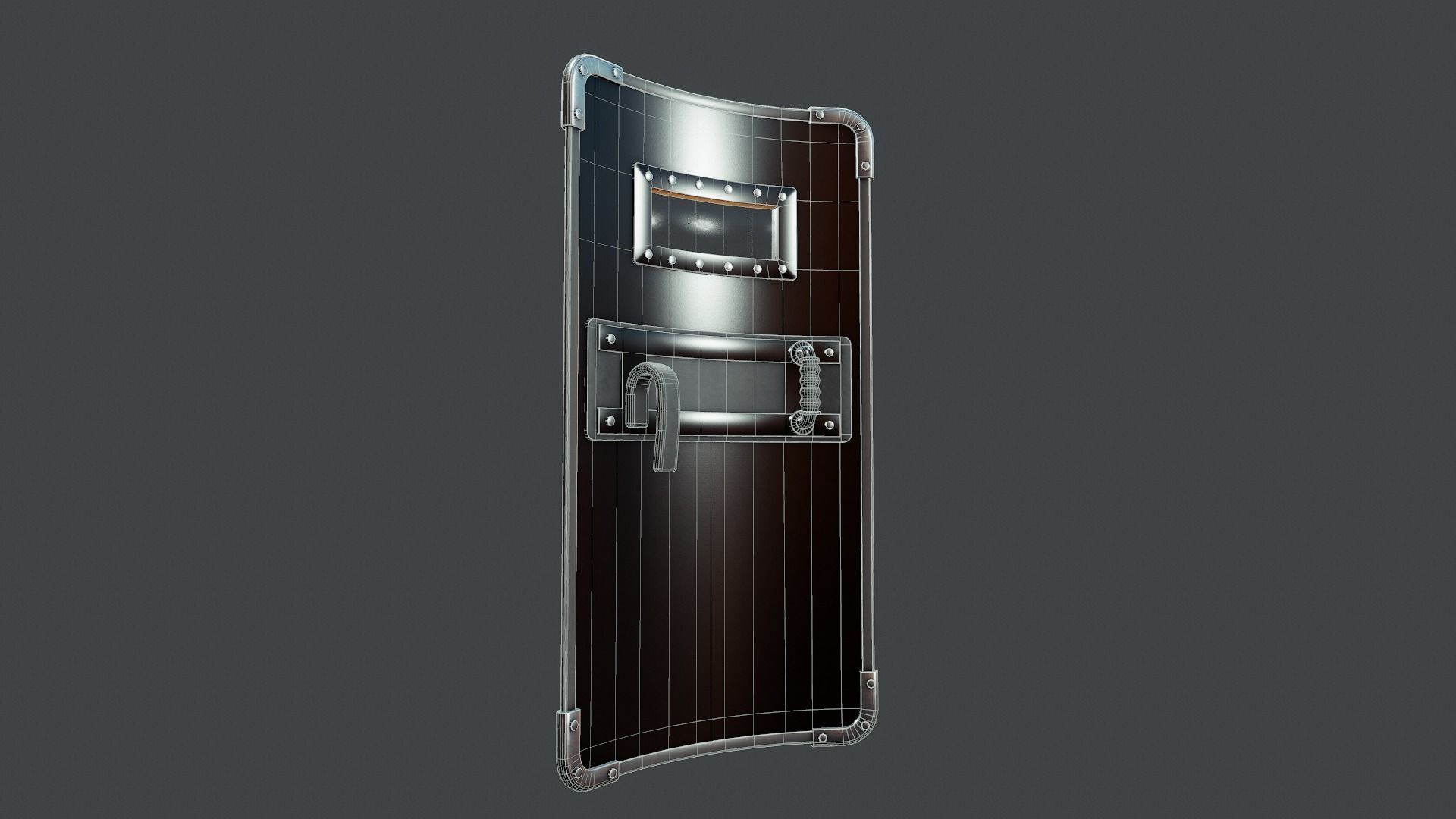 3D model Ballistic Shield - Tutorial Included VR / AR / low-poly | CGTrader