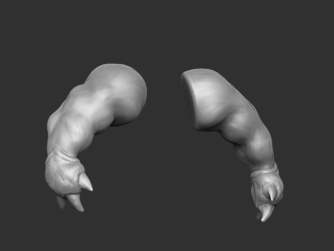 15 Stylized Arm IMM Brush 3D model | CGTrader