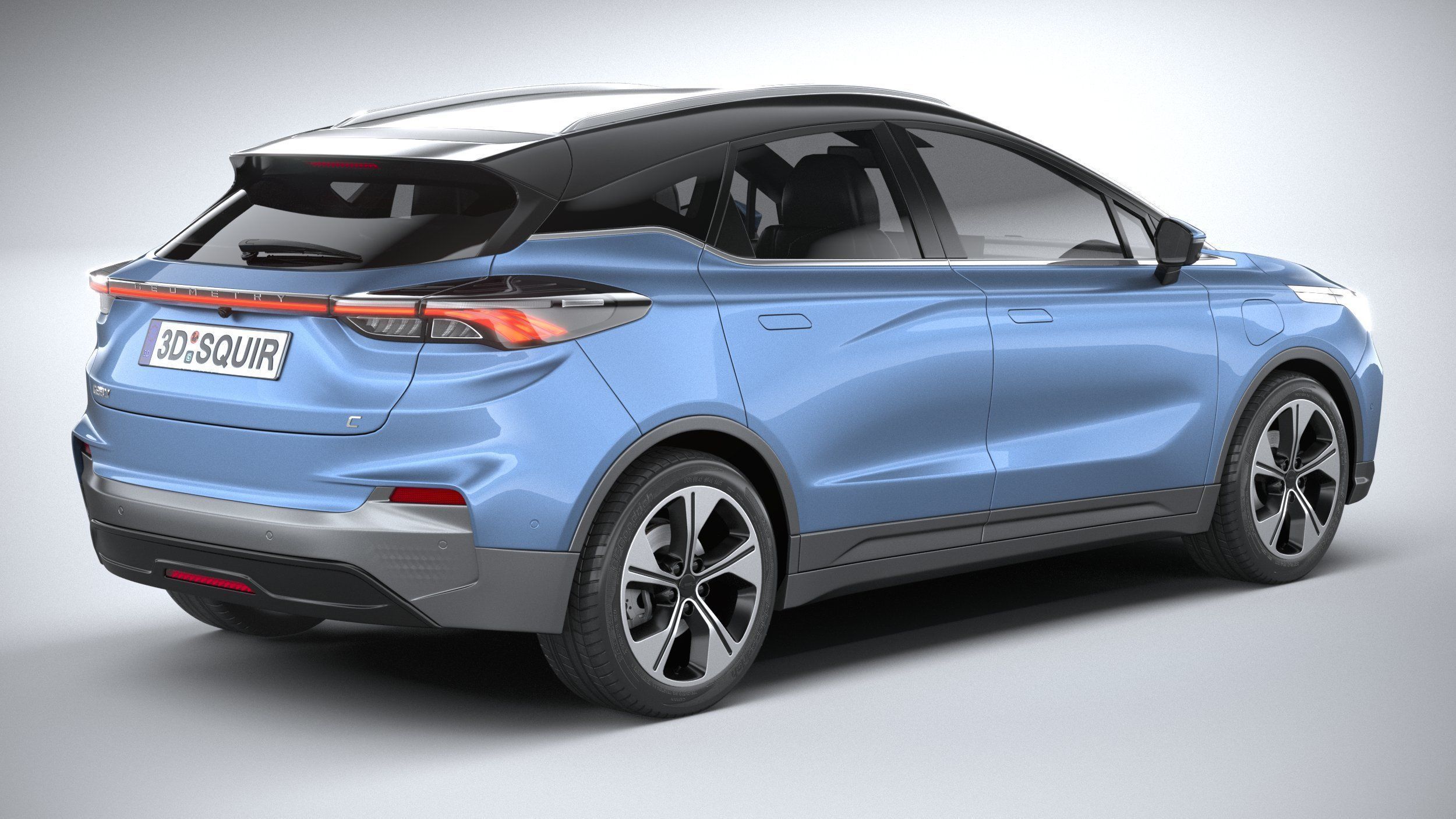 Geely Geometry C 2024 3D model | CGTrader