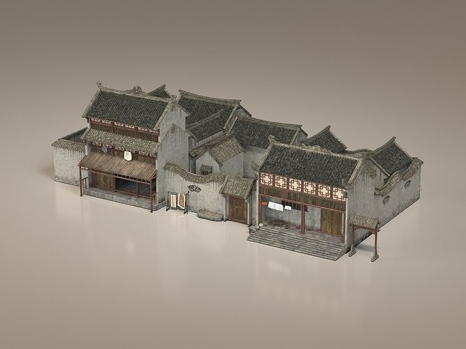 Ancient architecture 3D model | CGTrader